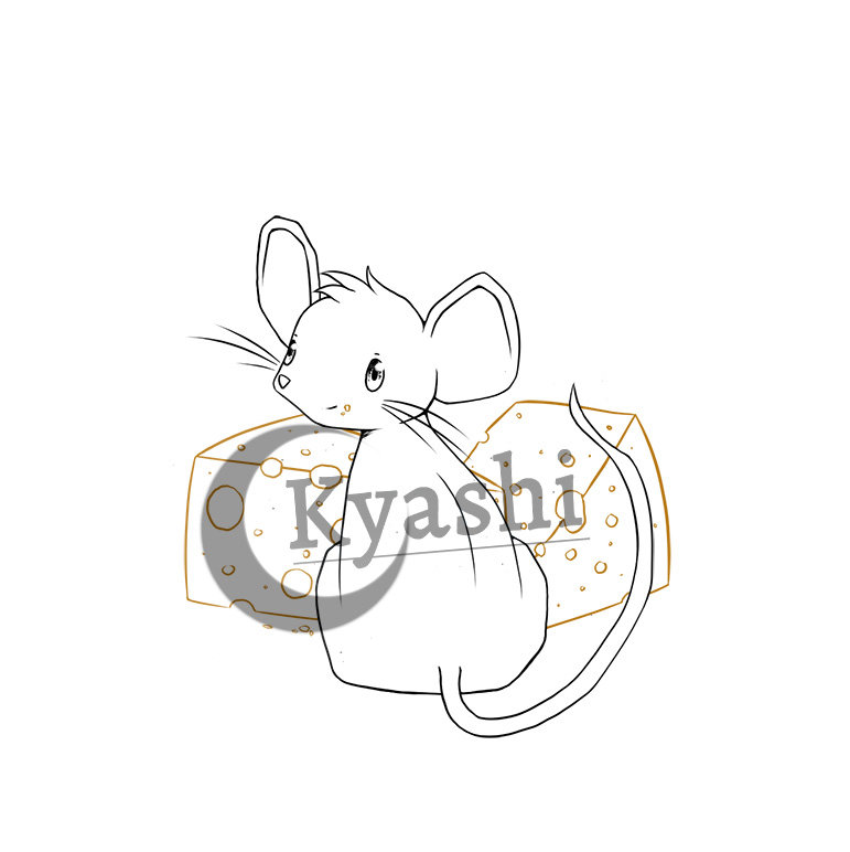 Chibi Maus (Fanart von Kyashi auf Animexx.de) - Animexx.de
