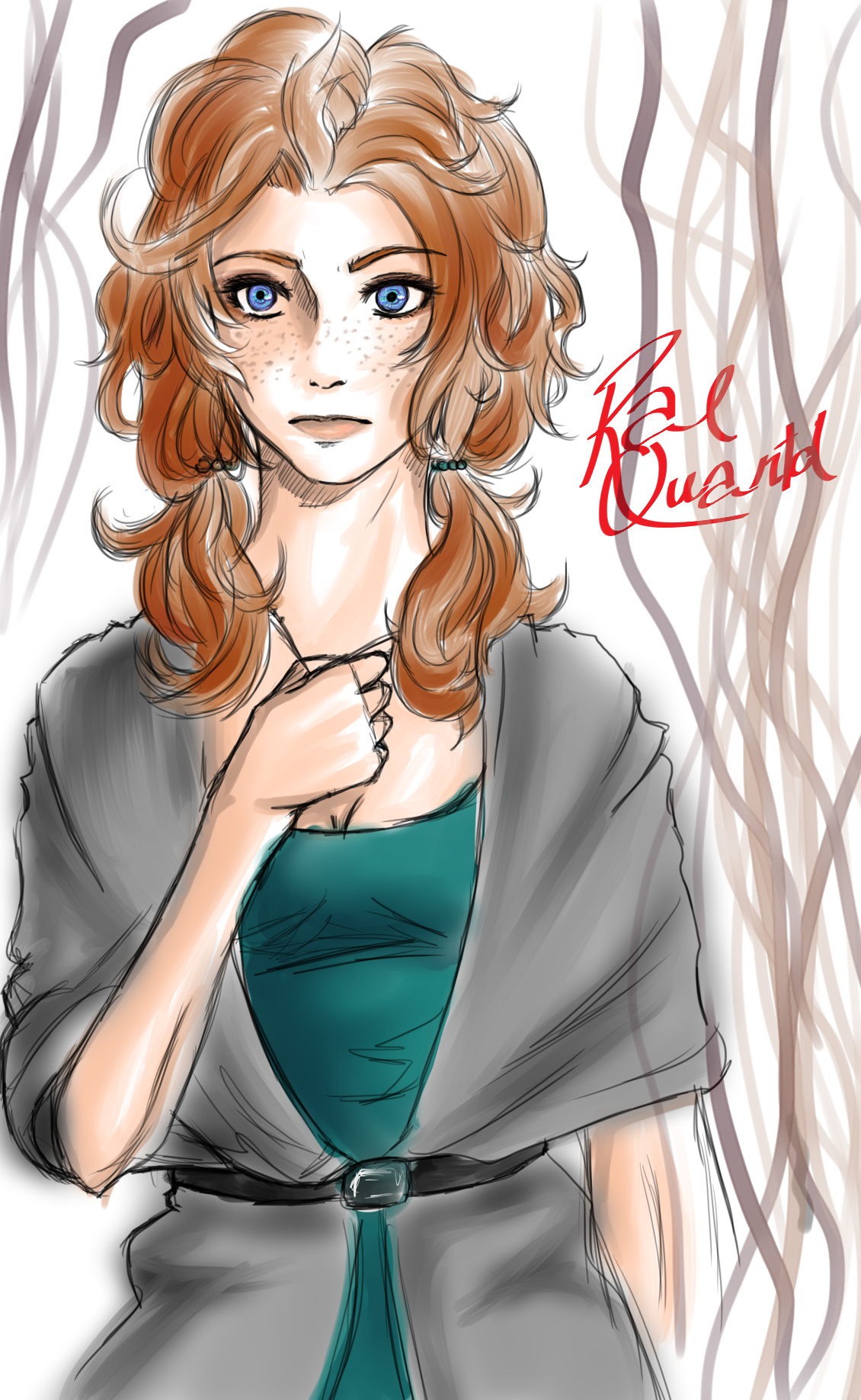 Charakterdesign Rae (Fanart von MeLumen auf Animexx.de) - Animexx.de