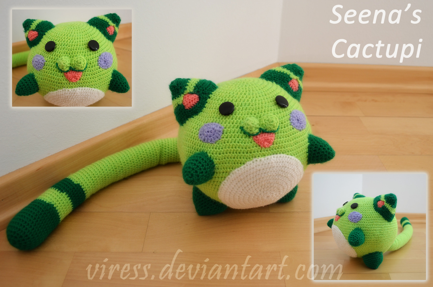 Seena's Cactupi Amigurumi (Bastelei von Viress auf Animexx.de)