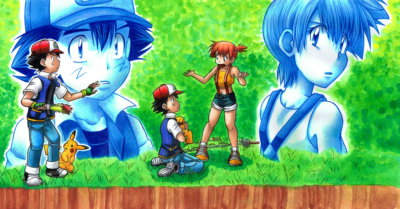 *Pokeshipping Week 2017 - Day 5: "A pain from non-existing memories ...