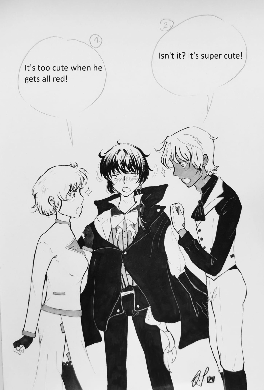 Roses and Lavender - Chapter 7 - Momo_little_Devil - ヴァ二タスの手記 - 望月淳 ...