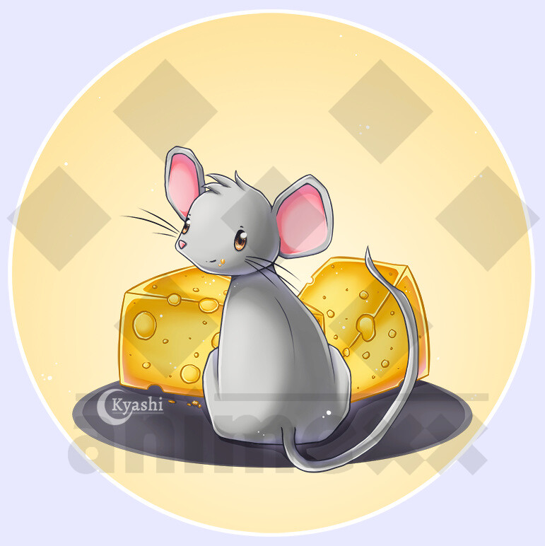 Chibi Maus (Fanart von Kyashi auf Animexx.de) - Animexx.de