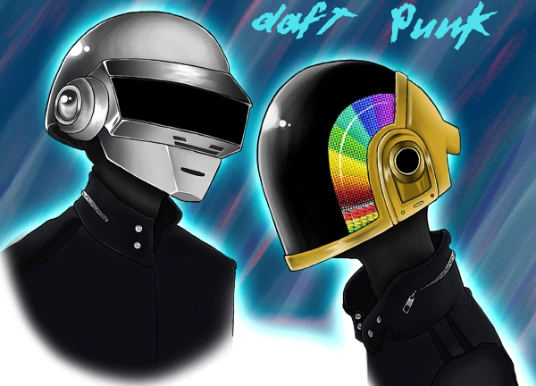 Daft Punk (Fanart von Anacotic auf Animexx.de) - Animexx.de